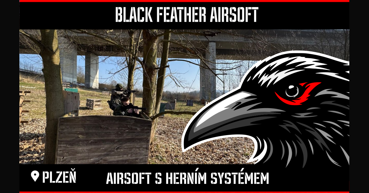 Black Feather Airsoft Plzeň – první aréna v ČR s herním systémem